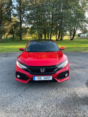 Red Honda Civic 2017 in Paide, with an engine capacity of 1.00 L and mileage of 169 thousand km for 13000 €, photo 2 on AUTOMOTO.COM.LV