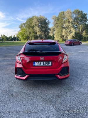 Red Honda Civic 2017 in Paide, with an engine capacity of 1.00 L and mileage of 169 thousand km for 13000 €, photo 3 on AUTOMOTO.COM.LV