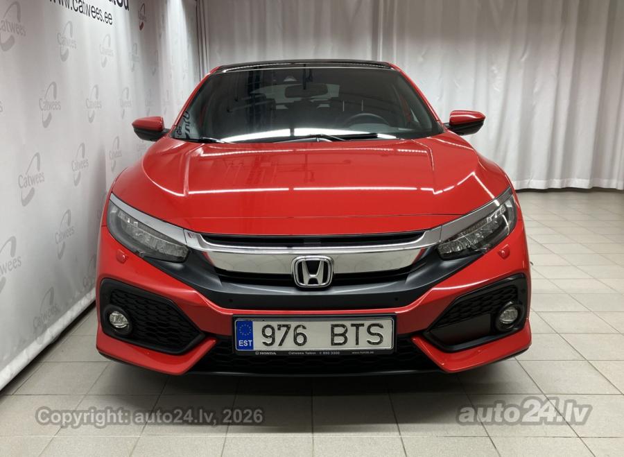 Sarkans Honda Civic 2017 Tallina, ar dzinēja tilpumu 1.50 L un nobraukumu 217 tūkst. km par 9900 €, foto 5 vietnē AUTOMOTO.COM.LV