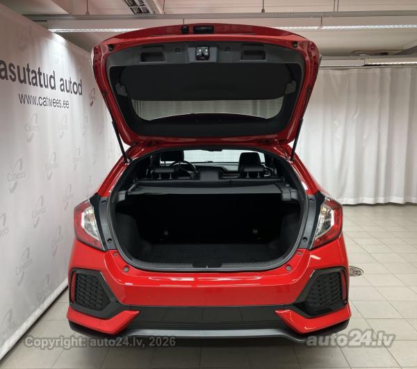 Sarkans Honda Civic 2017 Tallina, ar dzinēja tilpumu 1.50 L un nobraukumu 217 tūkst. km par 9900 €, foto 7 vietnē AUTOMOTO.COM.LV