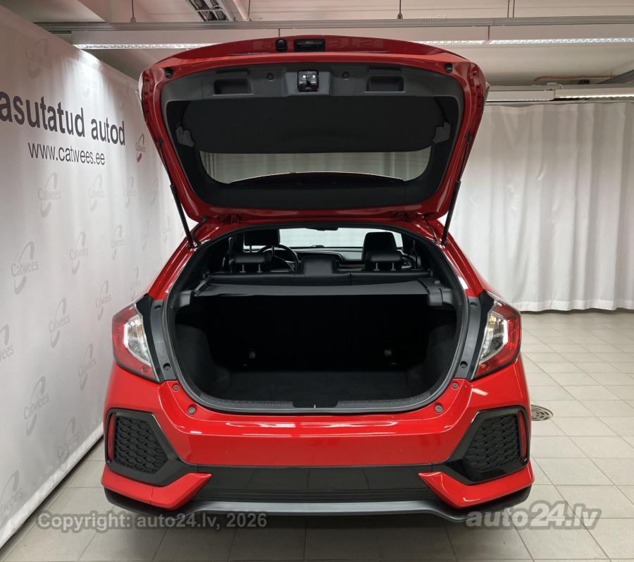 Sarkans Honda Civic 2017 Tallina, ar dzinēja tilpumu 1.50 L un nobraukumu 217 tūkst. km par 9900 €, foto 8 vietnē AUTOMOTO.COM.LV
