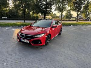 Red Honda Civic 2018 in Kaunas, with an engine capacity of 1.50 L and mileage of 175 thousand km for 13900 €, photo 9 on AUTOMOTO.COM.LV