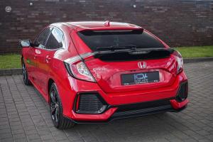 Red Honda Civic 2018 in Marijampole, with an engine capacity of 0.99 L and mileage of 119 thousand km for 11950 €, photo 10 on AUTOMOTO.COM.LV