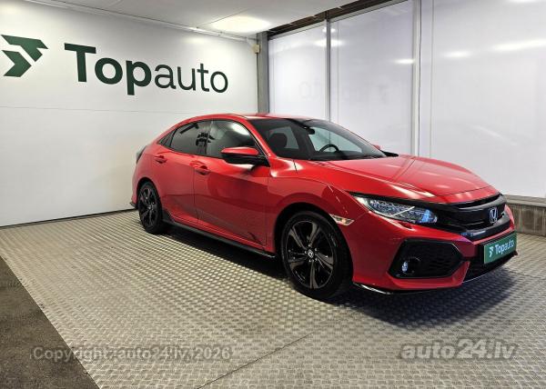Red Honda Civic 2019 in Tallinn, with an engine capacity of 1.50 L and mileage of 196 thousand km for 12500 €, photo 1 on AUTOMOTO.COM.LV
