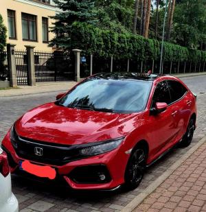 Red Honda Civic 2019 in Vilnius, with an engine capacity of 1.50 L and mileage of 201 thousand km for 12000 €, photo  on AUTOMOTO.COM.LV