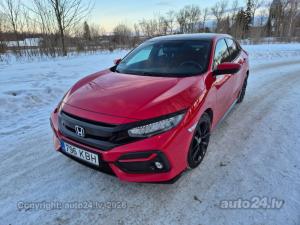 Sarkans Honda Civic 2020 Tallina, ar dzinēja tilpumu 1.50 L un nobraukumu 64 tūkst. km par 18900 €, foto  vietnē AUTOMOTO.COM.LV