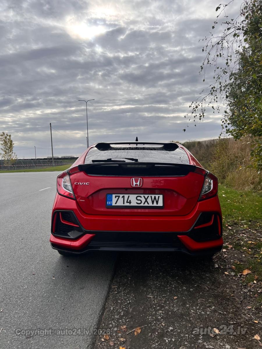 Sarkans Honda Civic 2020 Tallina, ar dzinēja tilpumu 1.00 L un nobraukumu 66 tūkst. km par 15500 €, foto 19 vietnē AUTOMOTO.COM.LV