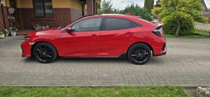 Red Honda Civic 2021 in Marijampole, with an engine capacity of 0.99 L and mileage of 7 thousand km for 15500 €, photo 10 on AUTOMOTO.COM.LV