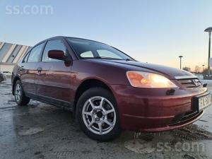 Red Honda Civic 2004 in Riga, with an engine capacity of 1.60 L and mileage of 165 thousand km for 1000 €, photo  on AUTOMOTO.COM.LV