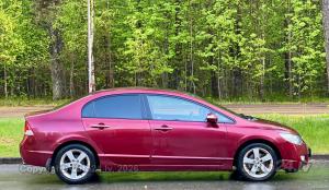 Sarkans Honda Civic 2007 Tallina, ar dzinēja tilpumu 1.80 L un nobraukumu 230 tūkst. km par 2590 €, foto 4 vietnē AUTOMOTO.COM.LV
