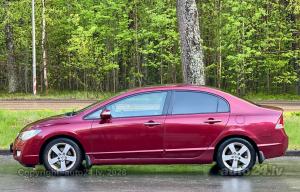 Sarkans Honda Civic 2007 Tallina, ar dzinēja tilpumu 1.80 L un nobraukumu 230 tūkst. km par 2590 €, foto 5 vietnē AUTOMOTO.COM.LV