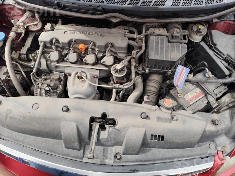 Sarkans Honda Civic 2007 Rīga, ar dzinēja tilpumu 1.80 L un nobraukumu 110 tūkst. km par 800 €, foto 22 vietnē AUTOMOTO.COM.LV