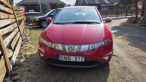 Sarkans Honda Civic 2008 Viļņa, ar dzinēja tilpumu 1.80 L un nobraukumu 161 tūkst. km par 4200 €, foto 3 vietnē AUTOMOTO.COM.LV