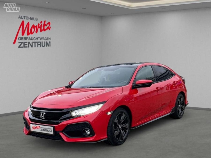 Red Honda Civic 2018 in Kaunas, with an engine capacity of 1.50 L and mileage of 68 thousand km for 25480 €, photo 1 on AUTOMOTO.COM.LV