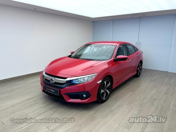 Red Honda Civic 2018 in Tartu, with an engine capacity of 1.50 L and mileage of 133 thousand km for 14900 €, photo 1 on AUTOMOTO.COM.LV