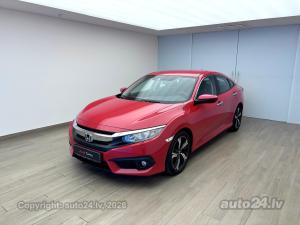Sarkans Honda Civic 2018 Tartu, ar dzinēja tilpumu 1.50 L un nobraukumu 133 tūkst. km par 14900 €, foto  vietnē AUTOMOTO.COM.LV