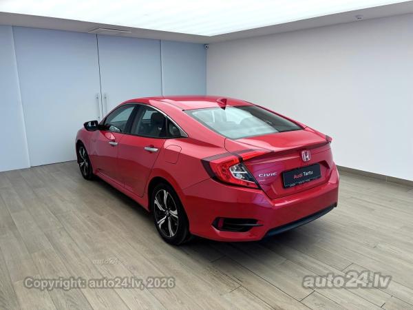 Red Honda Civic 2018 in Tartu, with an engine capacity of 1.50 L and mileage of 133 thousand km for 14900 €, photo 2 on AUTOMOTO.COM.LV