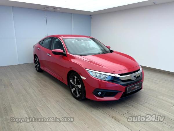 Red Honda Civic 2018 in Tartu, with an engine capacity of 1.50 L and mileage of 133 thousand km for 14900 €, photo 3 on AUTOMOTO.COM.LV