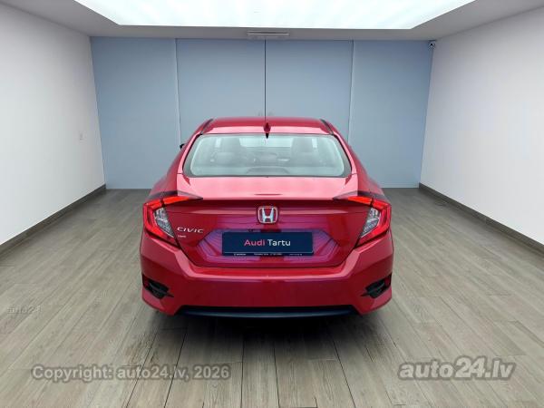 Red Honda Civic 2018 in Tartu, with an engine capacity of 1.50 L and mileage of 133 thousand km for 14900 €, photo 6 on AUTOMOTO.COM.LV