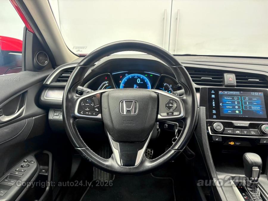 Sarkans Honda Civic 2018 Tartu, ar dzinēja tilpumu 1.50 L un nobraukumu 133 tūkst. km par 14900 €, foto 13 vietnē AUTOMOTO.COM.LV
