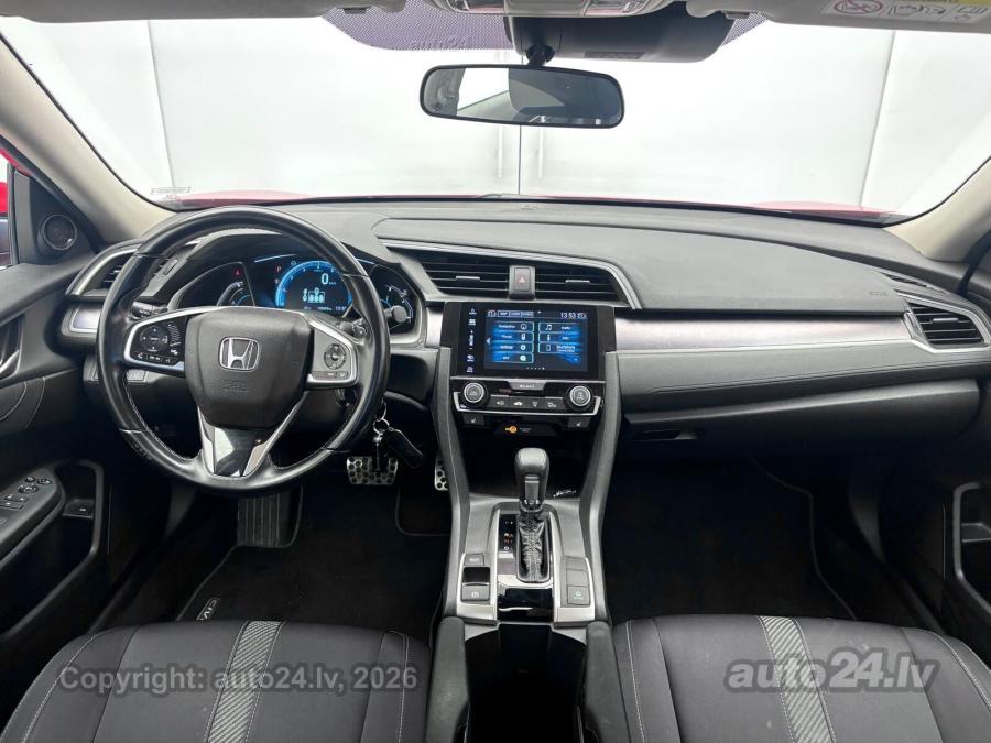 Sarkans Honda Civic 2018 Tartu, ar dzinēja tilpumu 1.50 L un nobraukumu 133 tūkst. km par 14900 €, foto 14 vietnē AUTOMOTO.COM.LV