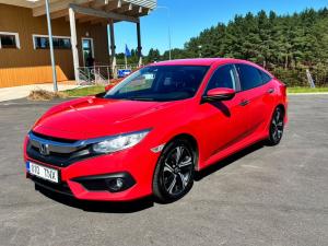 Red Honda Civic 2019 in Narva, with an engine capacity of 1.50 L and mileage of 188 thousand km for 12990 €, photo 9 on AUTOMOTO.COM.LV
