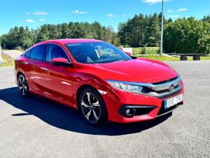 Red Honda Civic 2019 in Narva, with an engine capacity of 1.50 L and mileage of 188 thousand km for 12990 €, photo 11 on AUTOMOTO.COM.LV