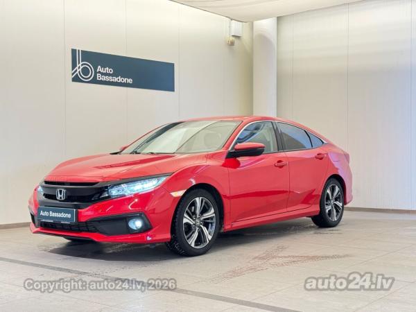 Sarkans Honda Civic 2021 Tallina, ar dzinēja tilpumu 1.50 L un nobraukumu 58 tūkst. km par 16900 €, foto 1 vietnē AUTOMOTO.COM.LV
