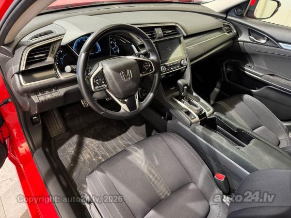 Sarkans Honda Civic 2021 Tallina, ar dzinēja tilpumu 1.50 L un nobraukumu 58 tūkst. km par 16900 €, foto 8 vietnē AUTOMOTO.COM.LV