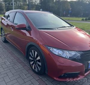 Sarkans Honda Civic 2014 Rīga, ar dzinēja tilpumu 1.80 L un nobraukumu 176 tūkst. km par 9600 €, foto 2 vietnē AUTOMOTO.COM.LV