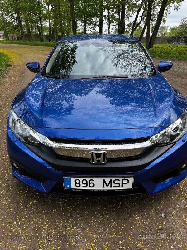 Honda Civic 2019 Kohtla-Jerve, ar dzinēja tilpumu 1.60 L un nobraukumu 64 tūkst. km par 18400 €, foto 1 vietnē AUTOMOTO.COM.LV