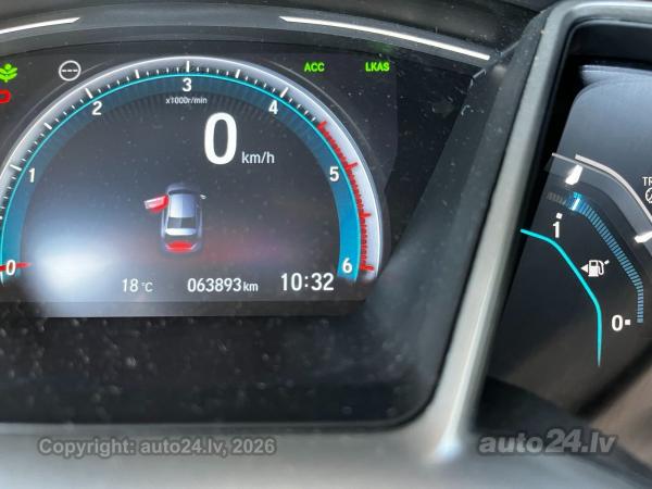 Honda Civic 2019 Kohtla-Jerve, ar dzinēja tilpumu 1.60 L un nobraukumu 64 tūkst. km par 18400 €, foto 7 vietnē AUTOMOTO.COM.LV