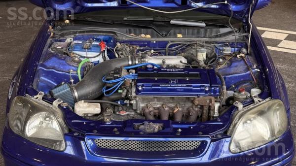 Violets Honda Civic 1998 Liepāja, ar dzinēja tilpumu 1.60 L un nobraukumu 278 tūkst. km par 7650 €, foto 5 vietnē AUTOMOTO.COM.LV
