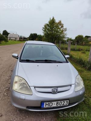 Balts Honda Civic 2004 Gulbene, ar dzinēja tilpumu 1.60 L un nobraukumu 0 tūkst. km par 500 €, foto  vietnē AUTOMOTO.COM.LV