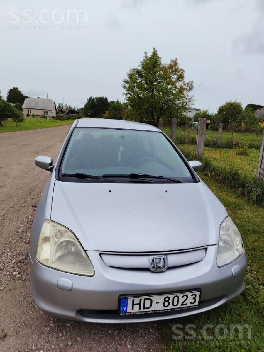 Balts Honda Civic 2004 Gulbene, ar dzinēja tilpumu 1.60 L un nobraukumu 0 tūkst. km par 500 €, foto 1 vietnē AUTOMOTO.COM.LV