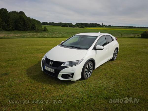 White Honda Civic 2015 in Tartu, with an engine capacity of 1.30 L and mileage of 215 thousand km for 7792 €, photo 1 on AUTOMOTO.COM.LV