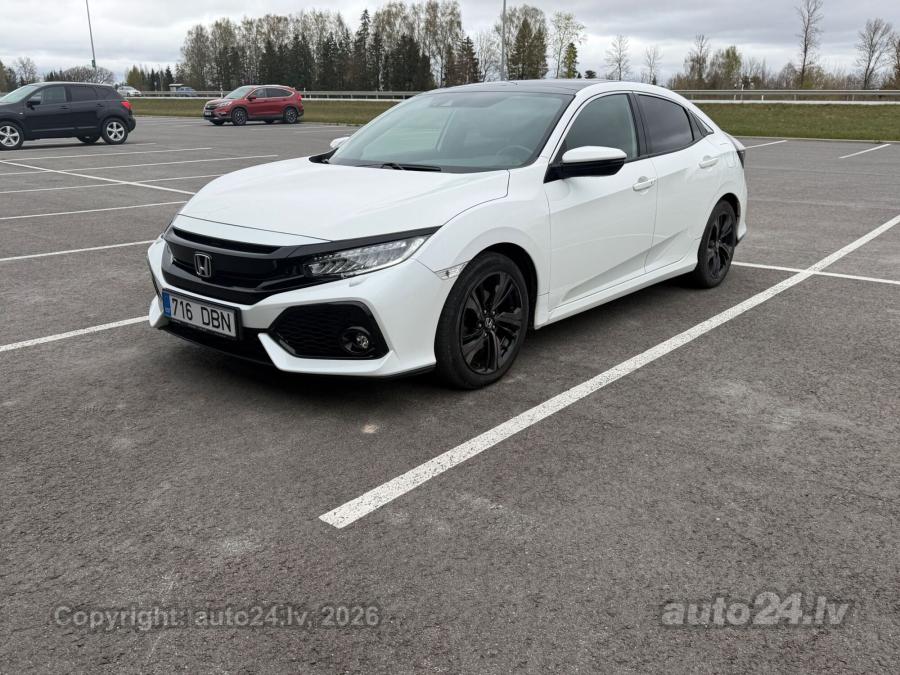 Balts Honda Civic 2019 Tartu, ar dzinēja tilpumu 1.60 L un nobraukumu 162 tūkst. km par 13900 €, foto 1 vietnē AUTOMOTO.COM.LV