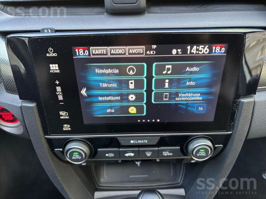 Balts Honda Civic 2019 Rīga, ar dzinēja tilpumu 1.50 L un nobraukumu 75 tūkst. km par 17230 €, foto 18 vietnē AUTOMOTO.COM.LV