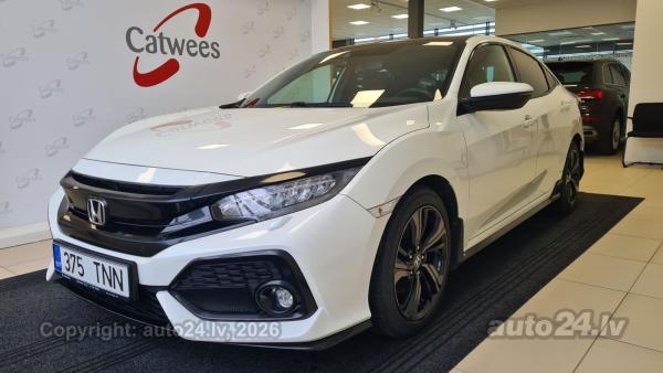 Белый Хонда Цивик 2019 в Таллин, объемом двигателя 1.50 л и пробегом 79 тыс. км за 18900 €, фото 1 на AUTOMOTO.COM.LV