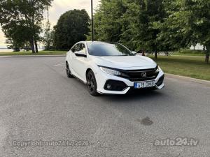 White Honda Civic 2019 in Tallinn, with an engine capacity of 1.50 L and mileage of 69 thousand km for 19500 €, photo  on AUTOMOTO.COM.LV