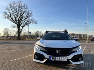 Белый Хонда Цивик 2019 в Рига, объемом двигателя 1.00 л и пробегом 91 тыс. км за 13700 €, фото  на AUTOMOTO.COM.LV