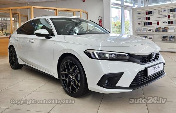 Balts Honda Civic 2026 Tallina, ar dzinēja tilpumu 2.00 L un nobraukumu 7 tūkst. km par 38400 €, foto 1 vietnē AUTOMOTO.COM.LV