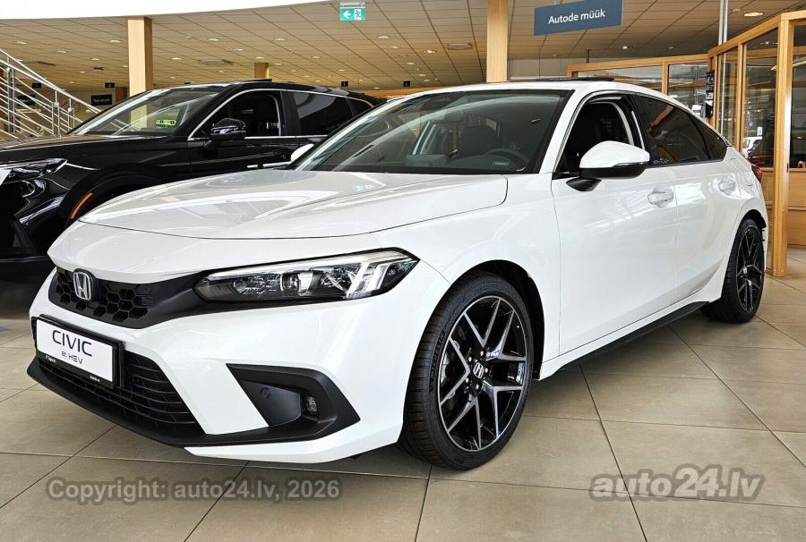 Balts Honda Civic 2026 Tallina, ar dzinēja tilpumu 2.00 L un nobraukumu 5 tūkst. km par 36900 €, foto 1 vietnē AUTOMOTO.COM.LV