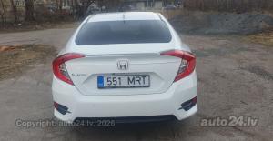 Balts Honda Civic 2017 Tallina, ar dzinēja tilpumu 1.50 L un nobraukumu 117 tūkst. km par 15300 €, foto 10 vietnē AUTOMOTO.COM.LV