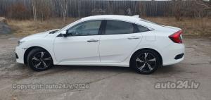 White Honda Civic 2017 in Tallinn, with an engine capacity of 1.50 L and mileage of 117 thousand km for 15300 €, photo 4 on AUTOMOTO.COM.LV