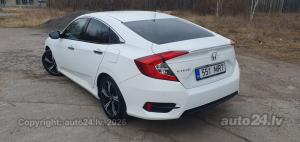 White Honda Civic 2017 in Tallinn, with an engine capacity of 1.50 L and mileage of 117 thousand km for 15300 €, photo 6 on AUTOMOTO.COM.LV