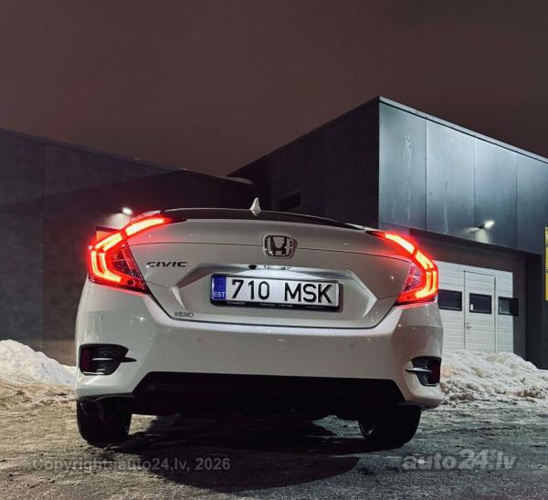 White Honda Civic 2019 in Tallinn, with an engine capacity of 1.50 L and mileage of 65 thousand km for 17490 €, photo 9 on AUTOMOTO.COM.LV
