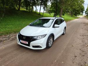 Balts Honda Civic 2014 Viļņa, ar dzinēja tilpumu 1.60 L un nobraukumu 484 tūkst. km par 2950 €, foto  vietnē AUTOMOTO.COM.LV
