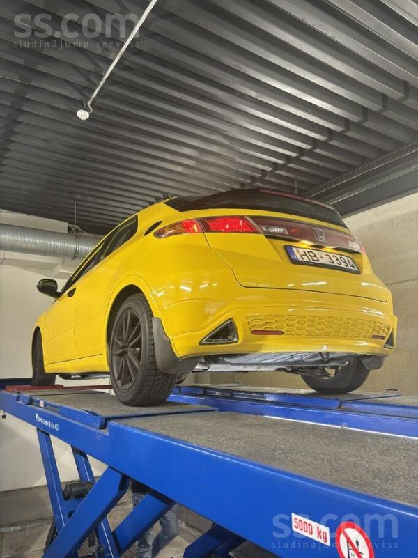 Dzeltens Honda Civic 2008 Rīga, ar dzinēja tilpumu 1.80 L un nobraukumu 220 tūkst. km par 1300 €, foto 3 vietnē AUTOMOTO.COM.LV