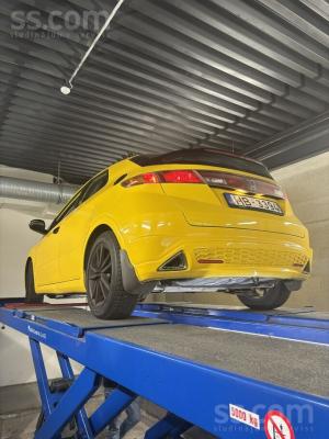 Dzeltens Honda Civic 2008 Rīga, ar dzinēja tilpumu 1.80 L un nobraukumu 220 tūkst. km par 1300 €, foto 3 vietnē AUTOMOTO.COM.LV